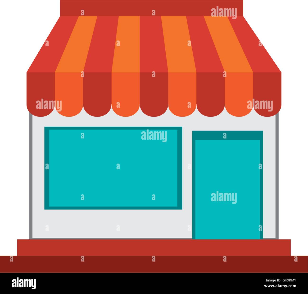 Italian shop front Stock Vector Images - Alamy