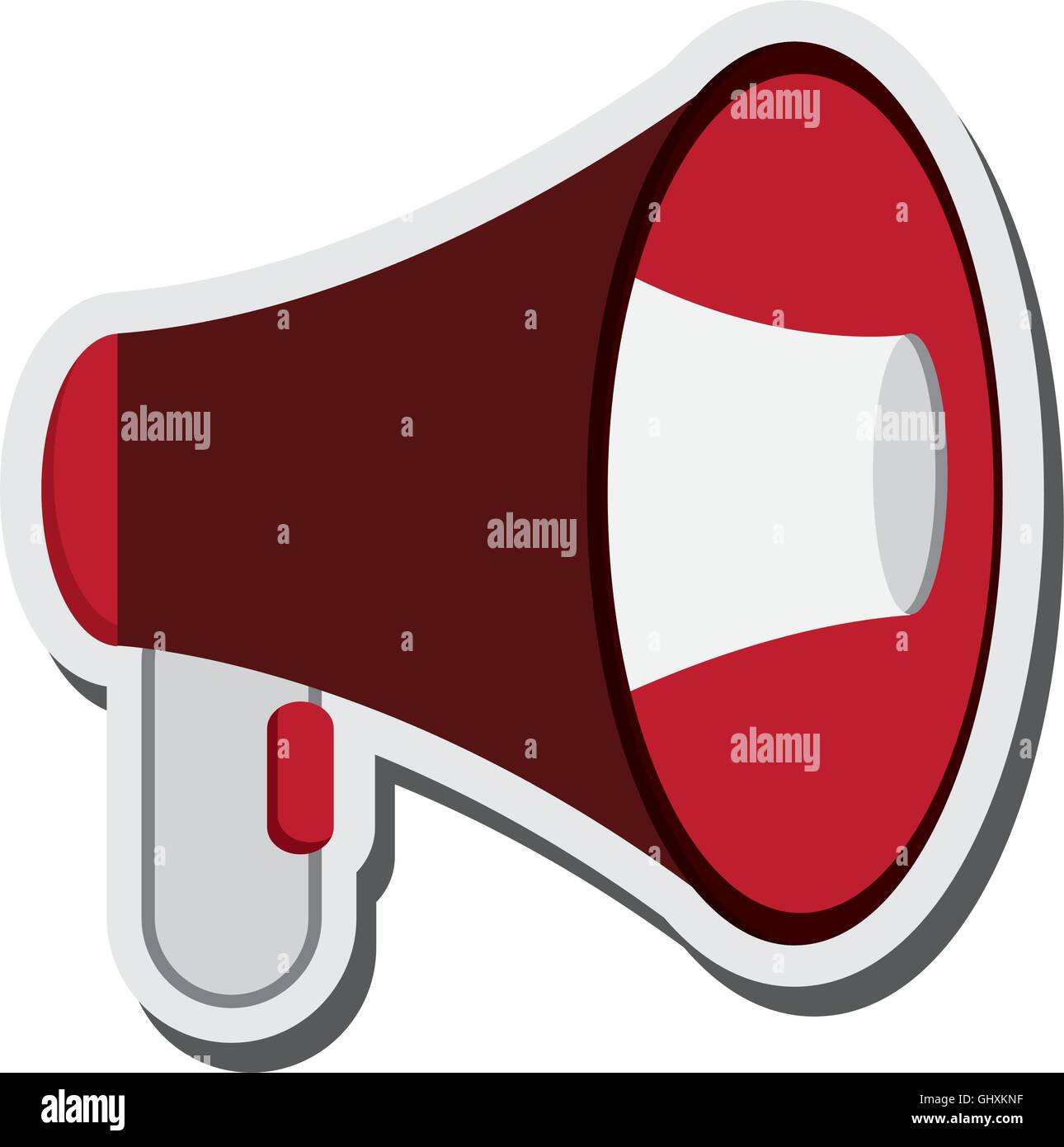 single megaphone icon Stock Vector Image & Art - Alamy