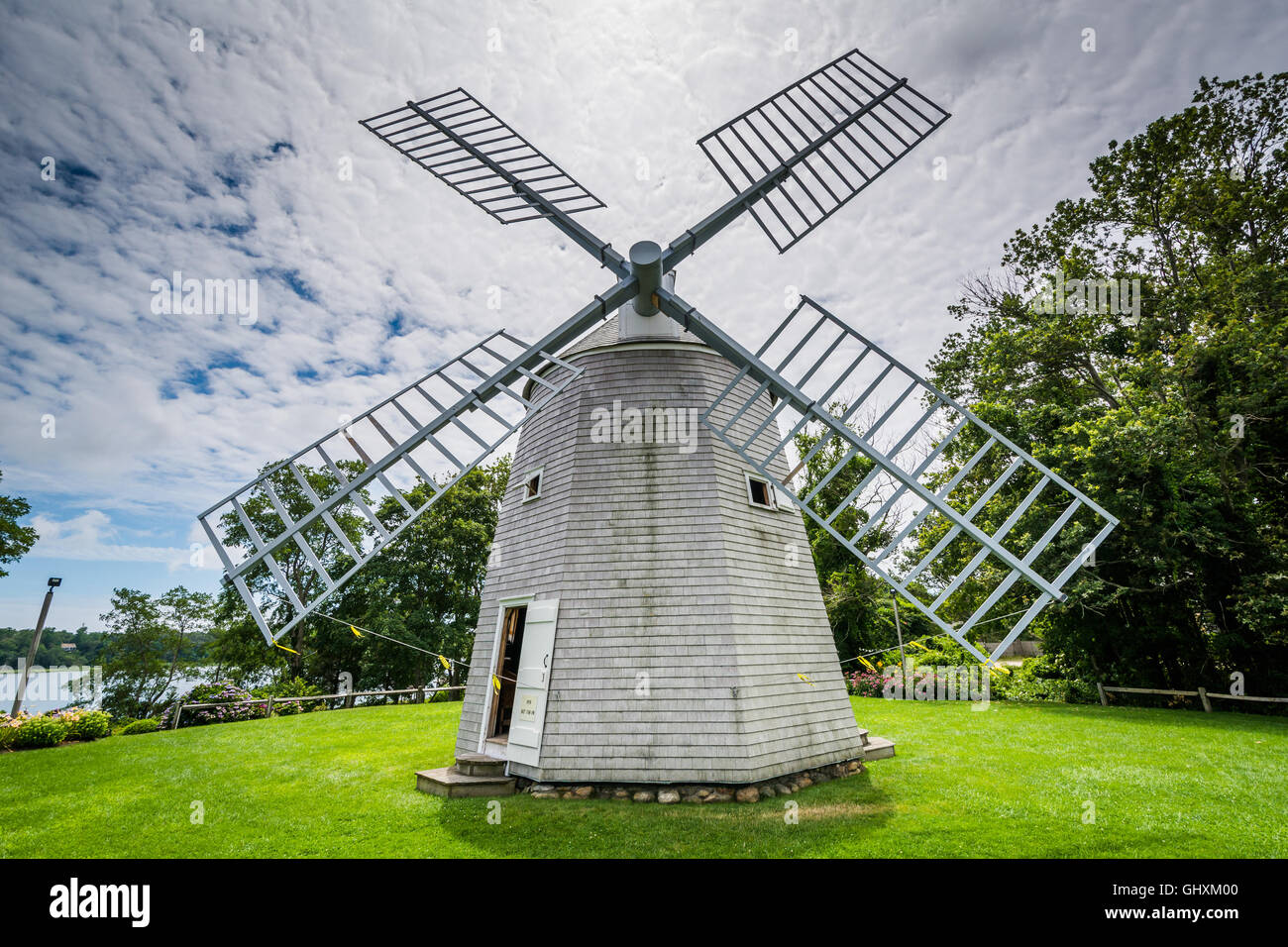 The Jonathan Young Windmill, in Orleans, Cape Cod, Massachusetts Stock ...