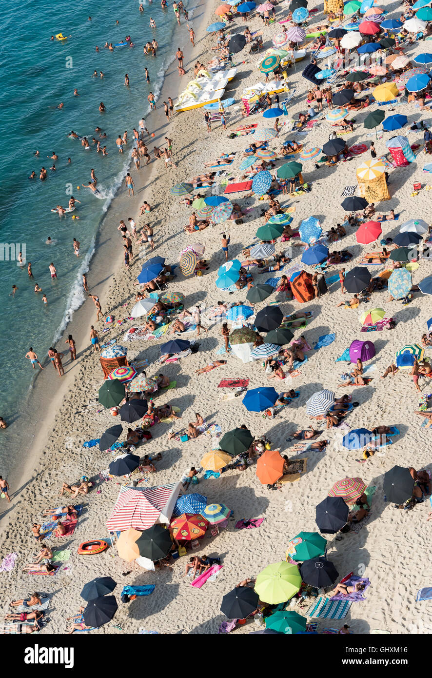 Tropea Beach, Calabria, Italy Stock Photo - Alamy