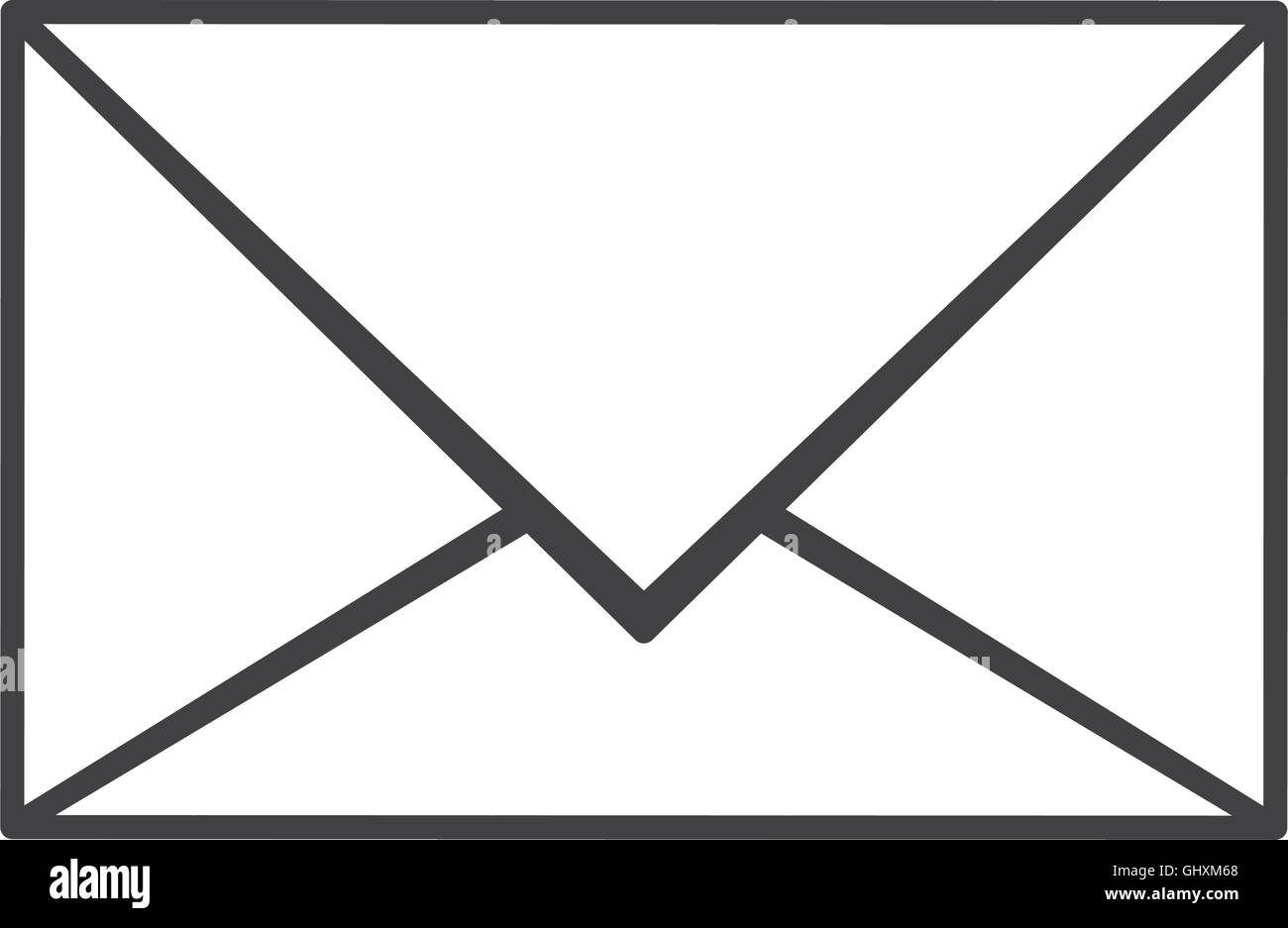 closed envelope icon Stock Vector Image & Art - Alamy