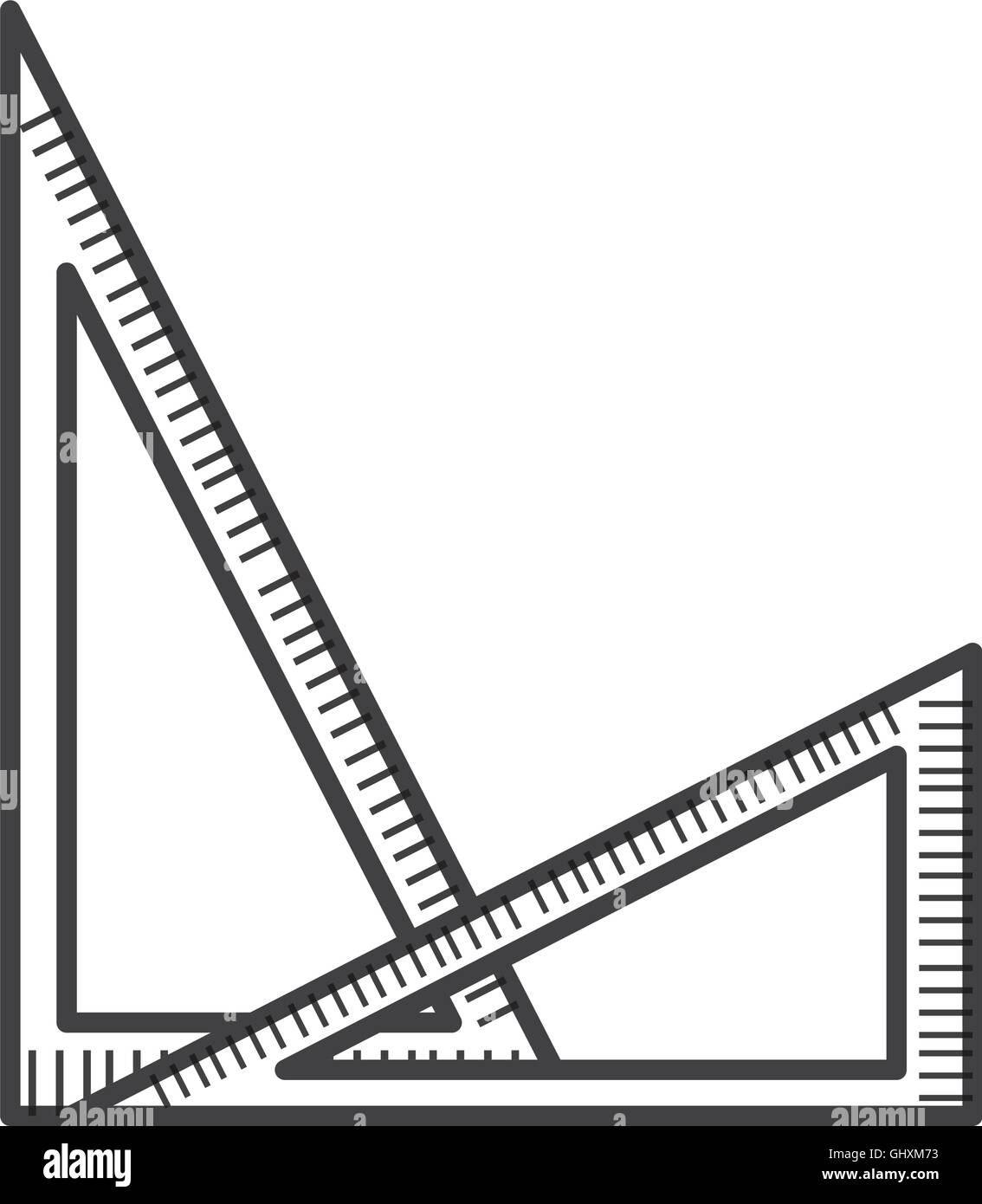 set squares icon Stock Vector Image & Art - Alamy
