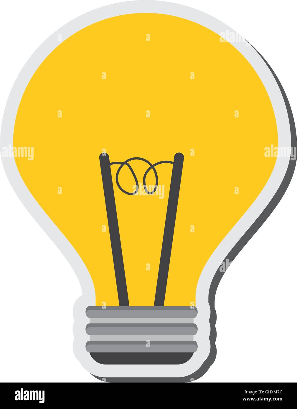 regular lightbulb icon Stock Vector Image & Art - Alamy