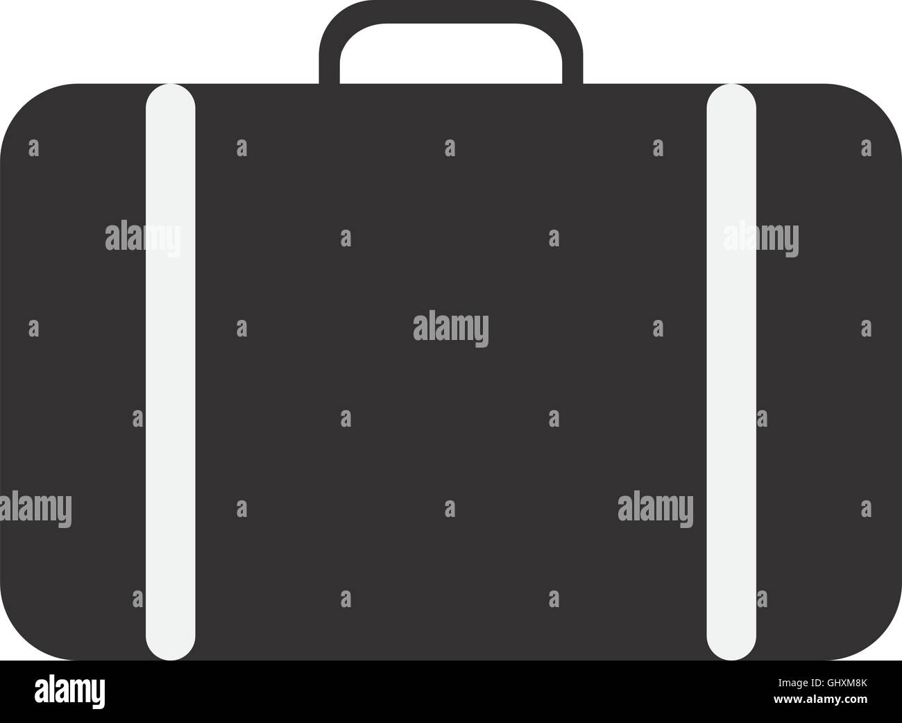 single suitcase icon Stock Vector Image & Art - Alamy
