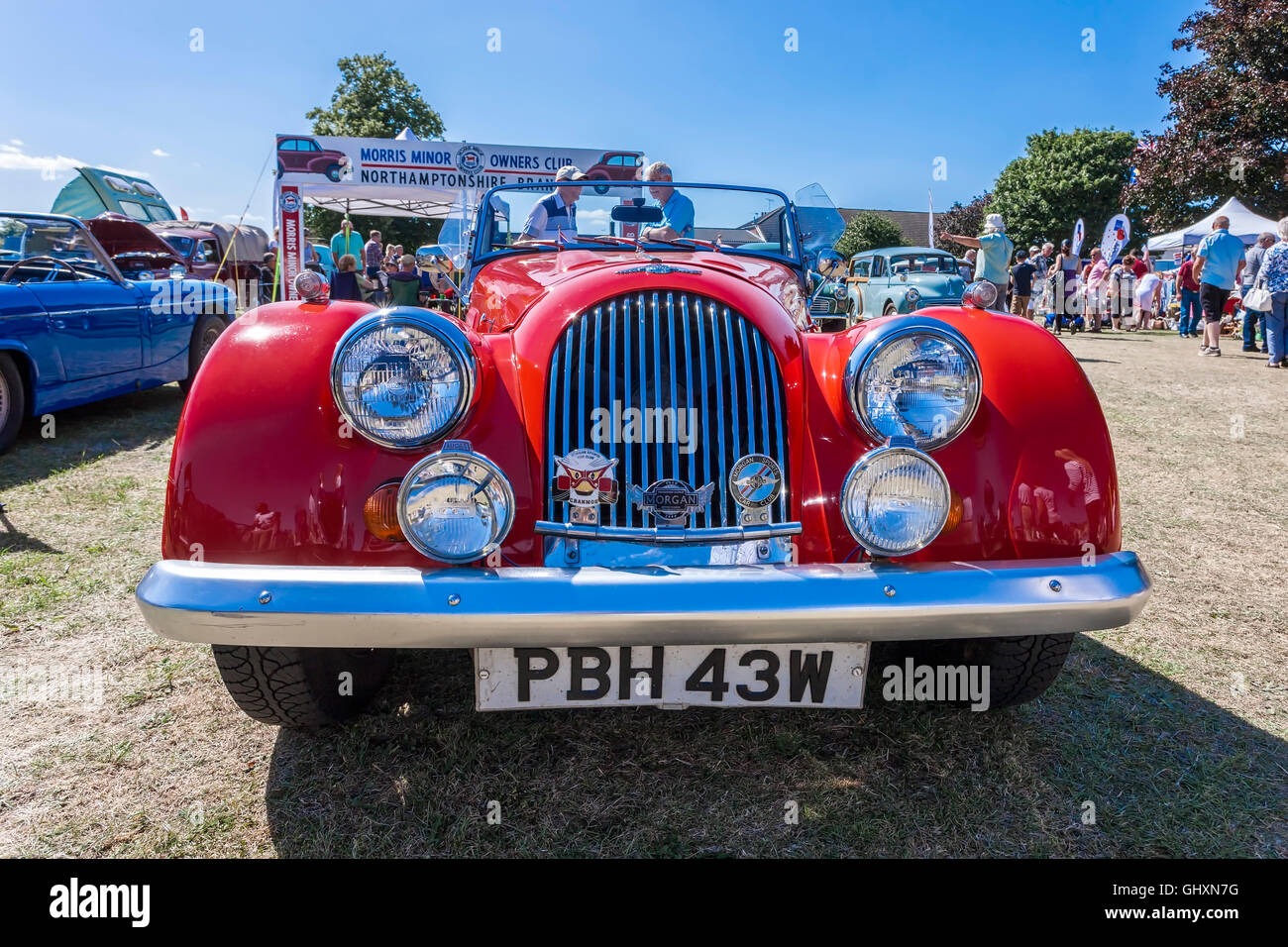 Red Morgan 4 Stock Photo - Alamy