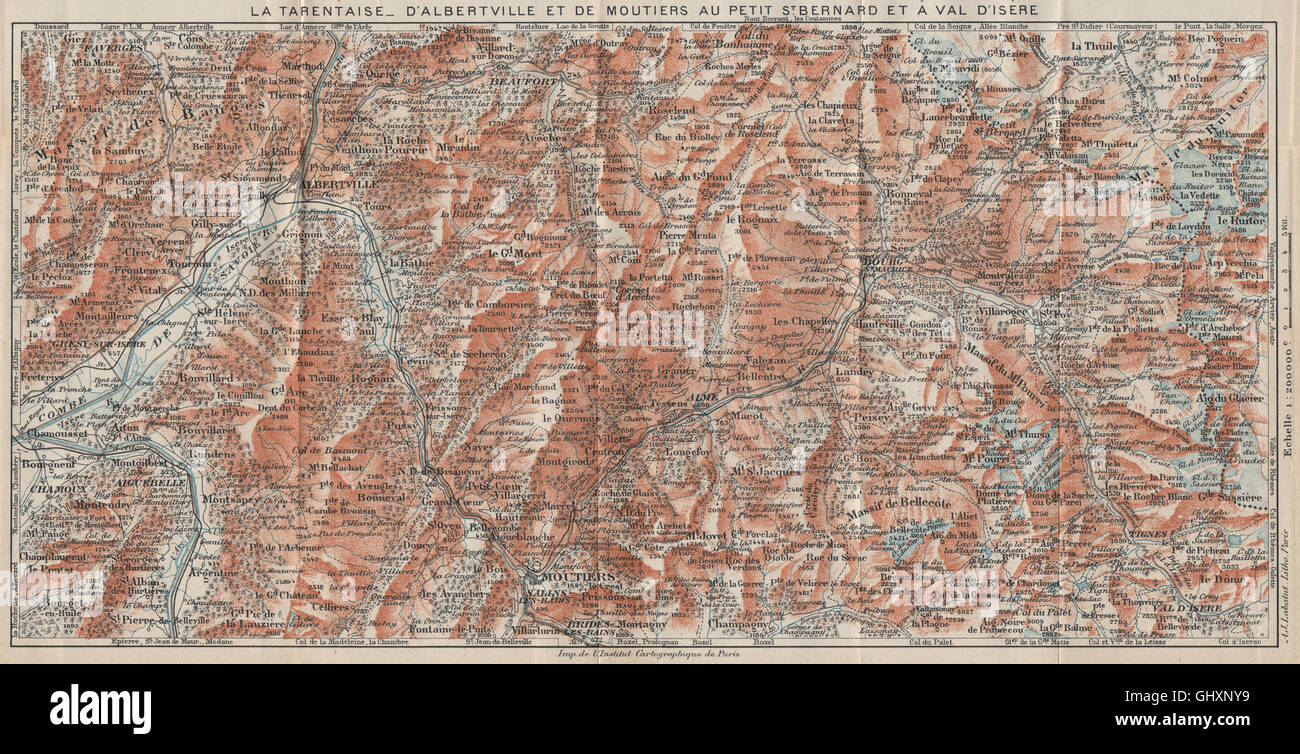 Map of albertville hi-res stock photography and images - Alamy