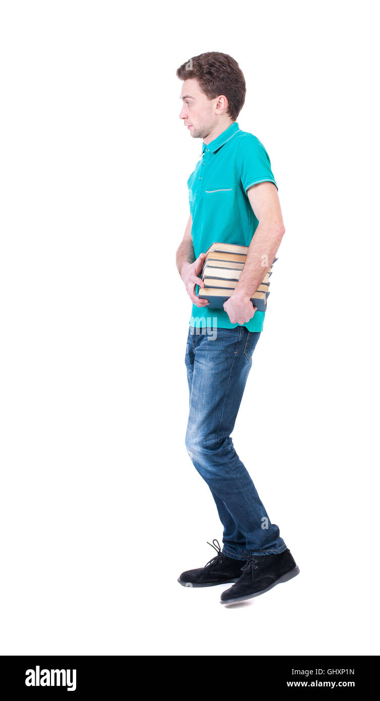 Side view going man hi-res stock photography and images - Alamy
