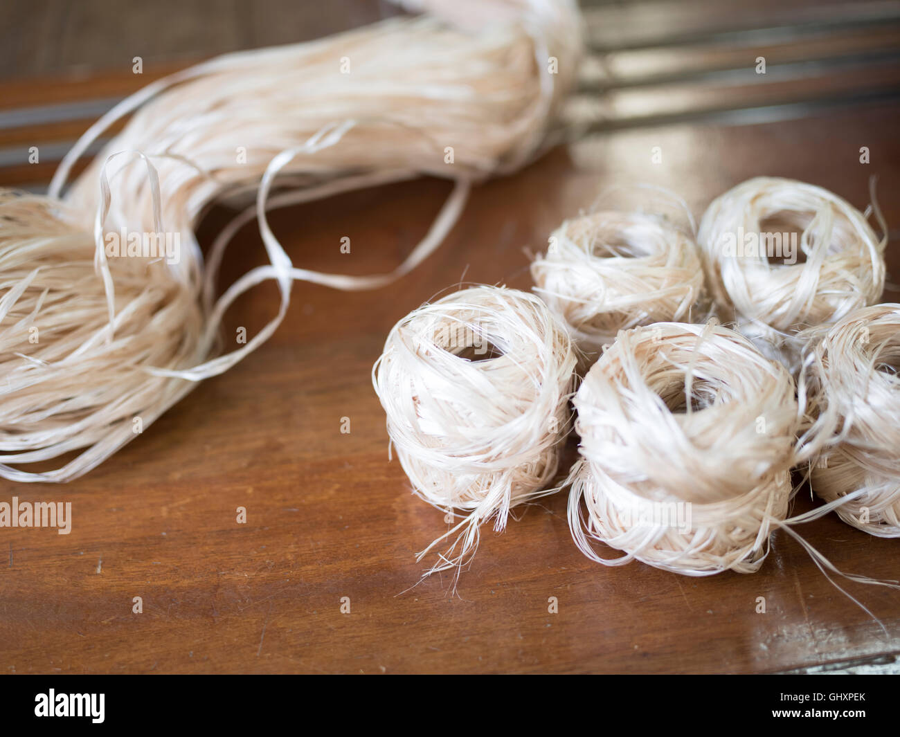 Bashofu production at Ogimi Village Bashofu Hall, Kijoka, Ogimi ...