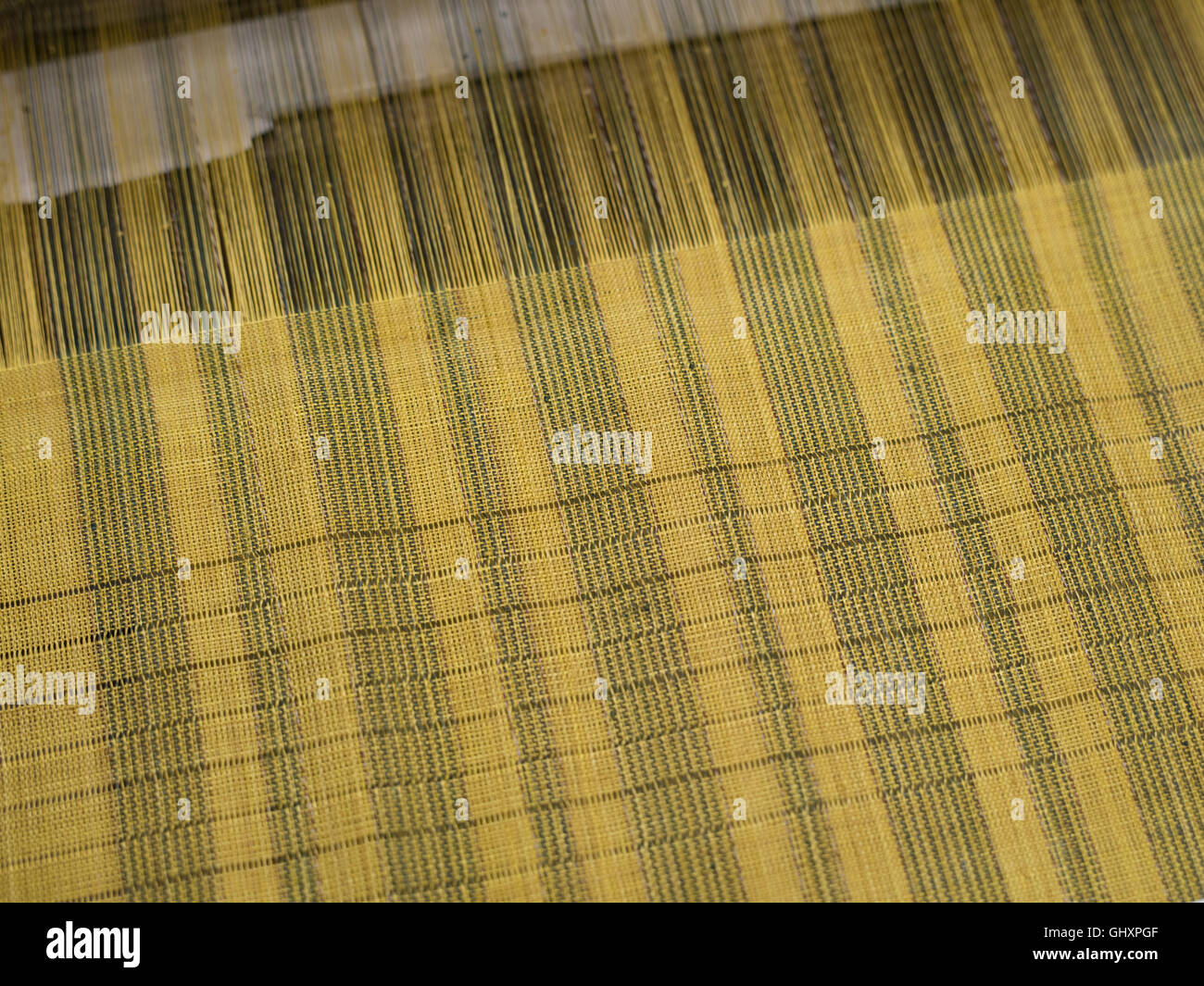 Bashofu production at Ogimi Village Bashofu Hall, Kijoka, Ogimi ...