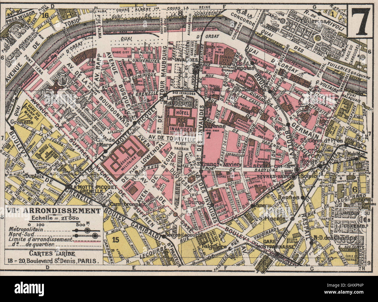 7th arrondissement of paris hi-res stock photography and images - Alamy