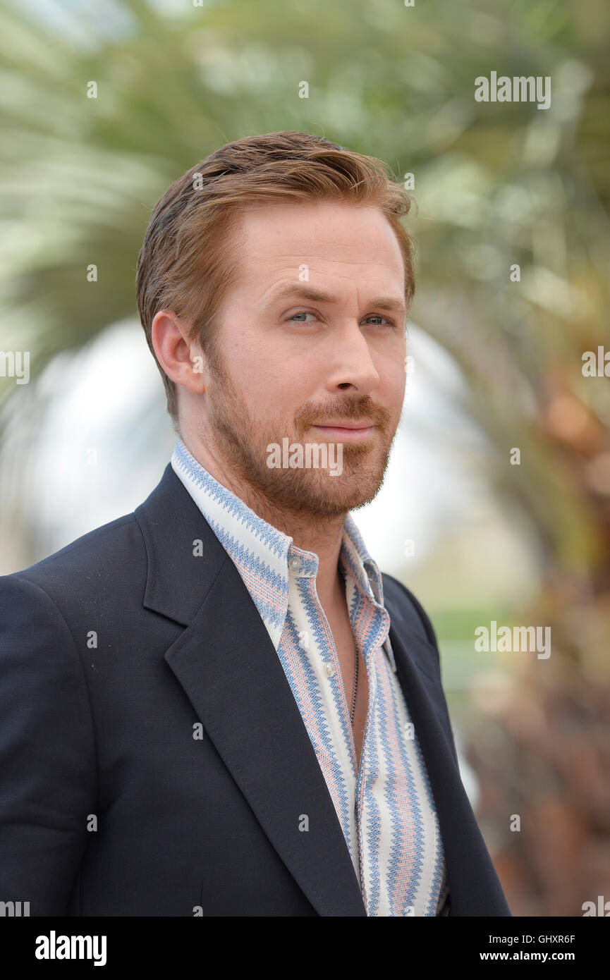 69th Cannes Film Festival: Ryan Gosling posing during a photocall for ...