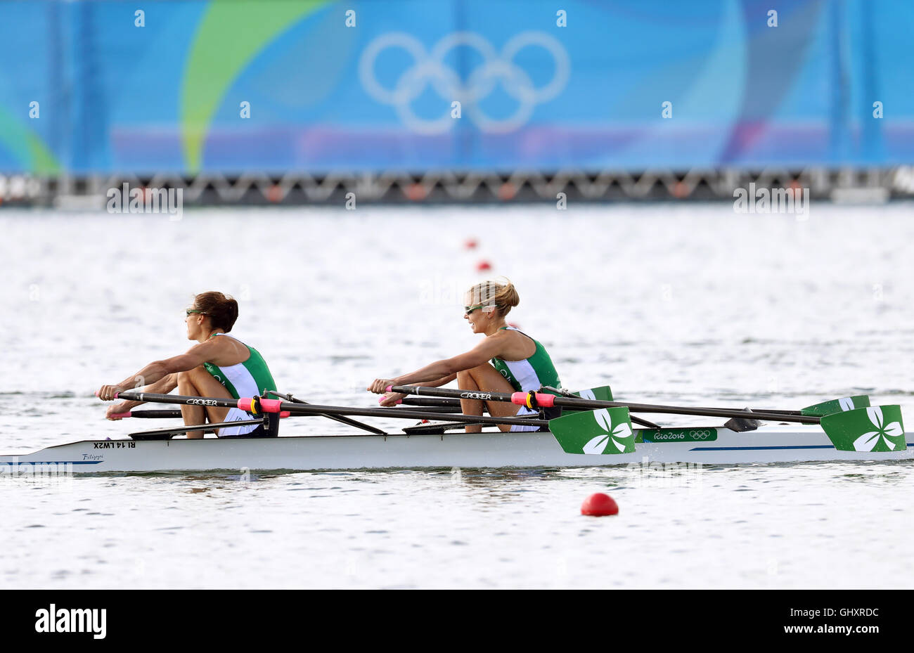 Ireland's Claire Lambe and Sinead Lynch during the LWT Women's Double ...