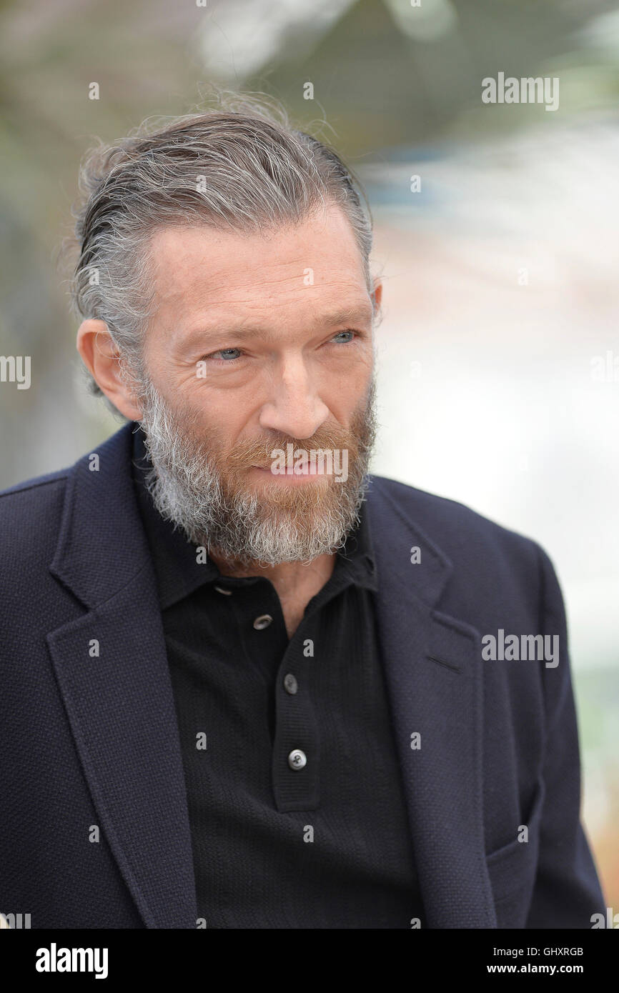 69th Cannes Film Festival: Vincent Cassel posing during a photocall for the film "It's Only the ...