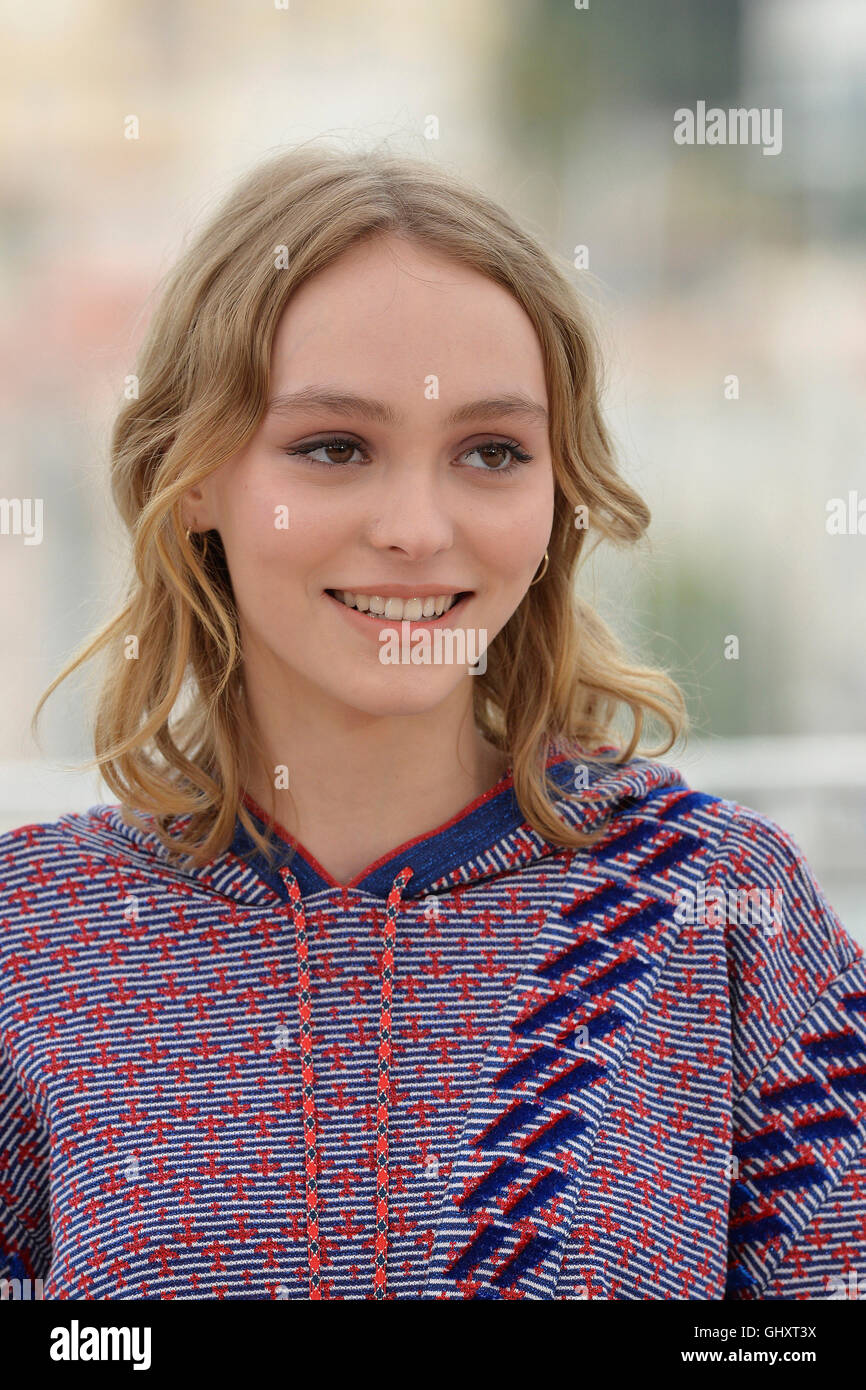 69th Cannes Film Festival: Lily-Rose Depp posing during a photocall for ...