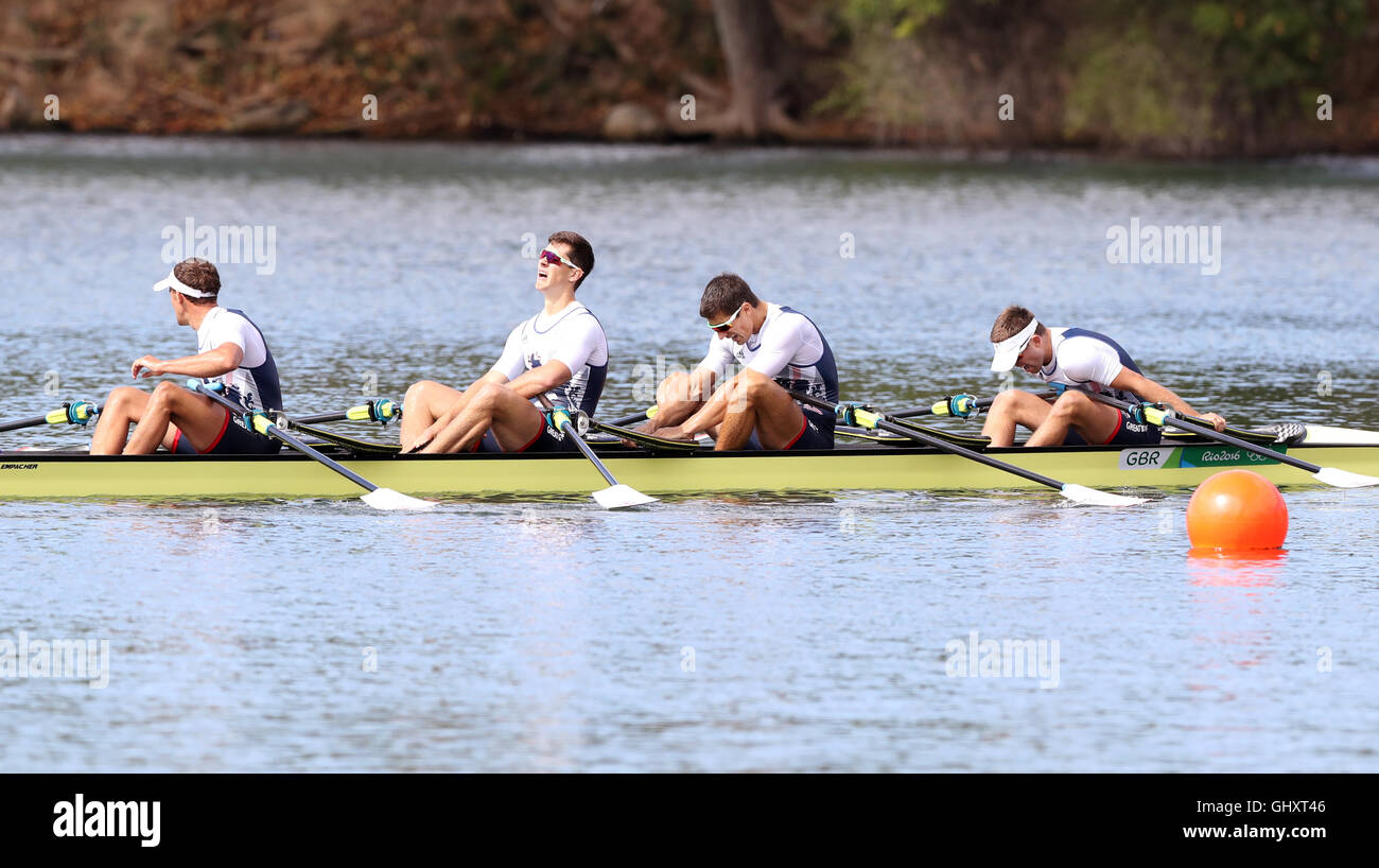 Great Britain's Jack Beaumont, Sam Townsend, Angus Groom and Peter ...