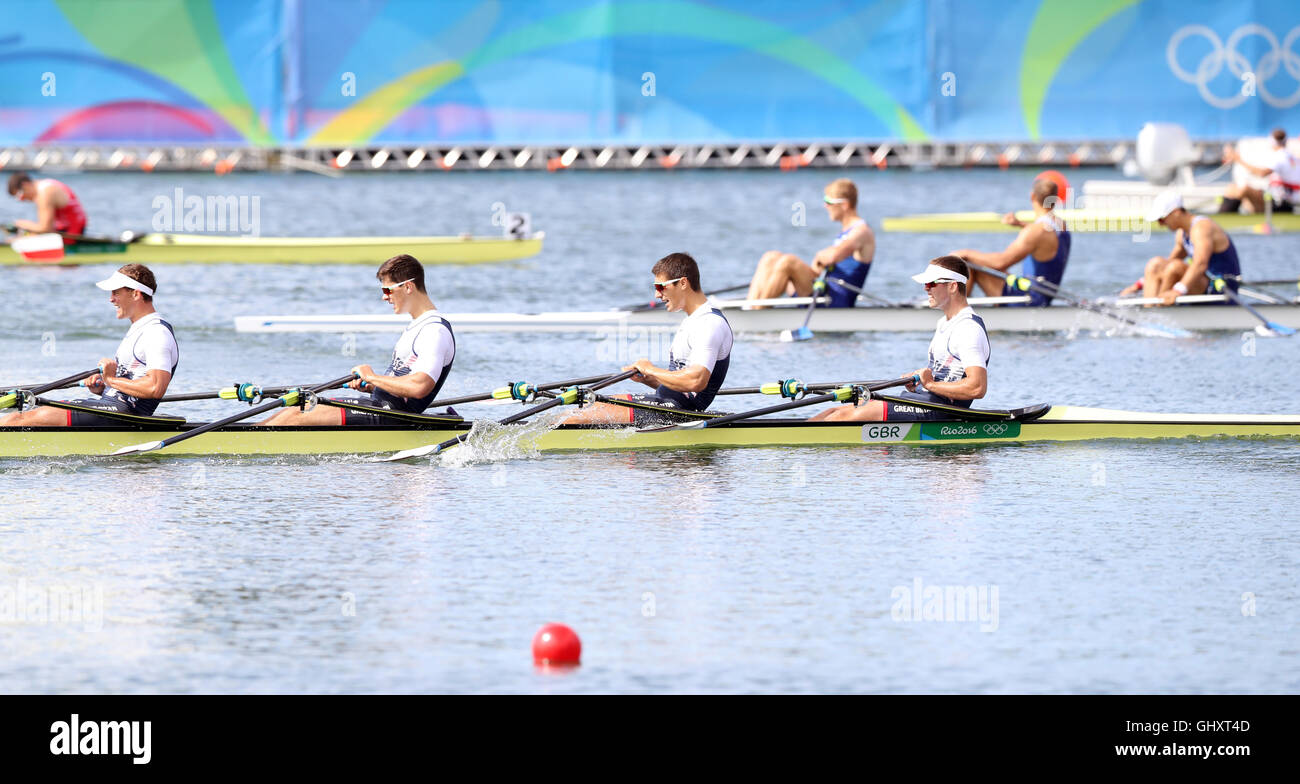 Great Britain's Jack Beaumont, Sam Townsend, Angus Groom and Peter ...