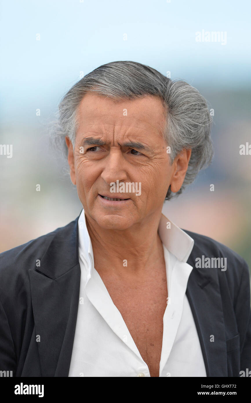 69th Cannes Film Festival: Bernard-Henri Levy posing during a photocall ...