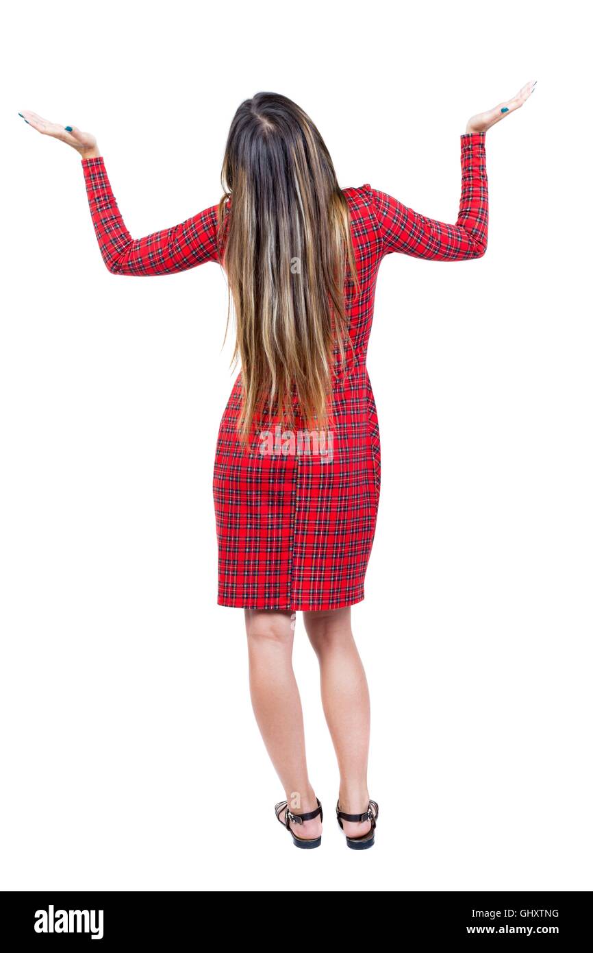 back view of woman Stock Photo - Alamy