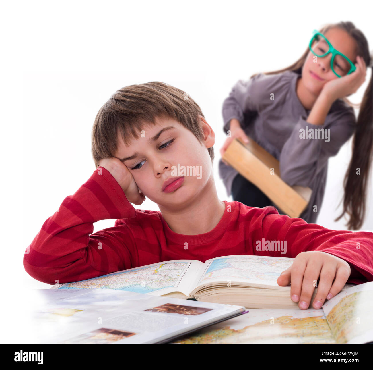 Child books lazy hi-res stock photography and images - Alamy