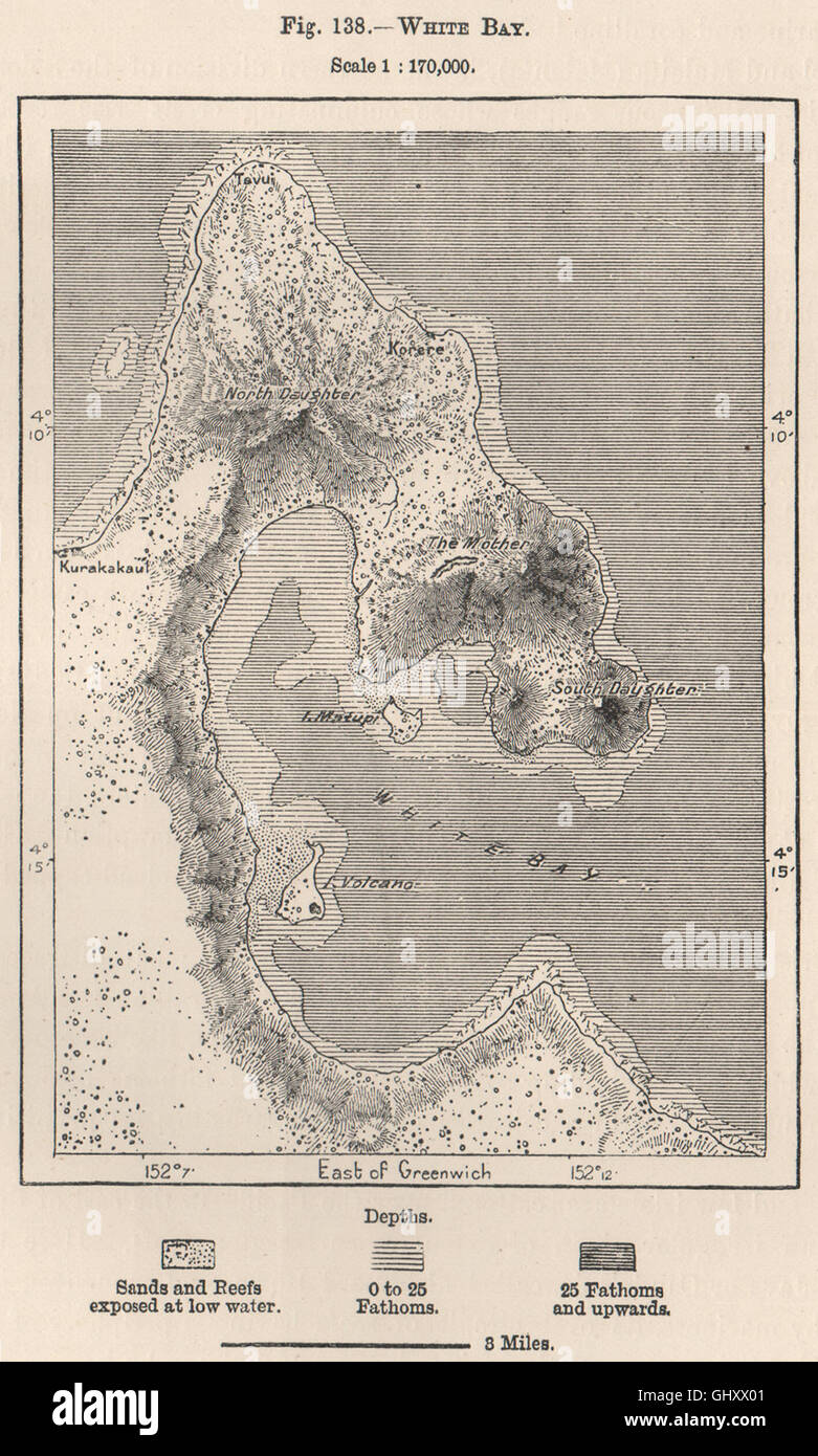 Rabaul map hi-res stock photography and images - Alamy