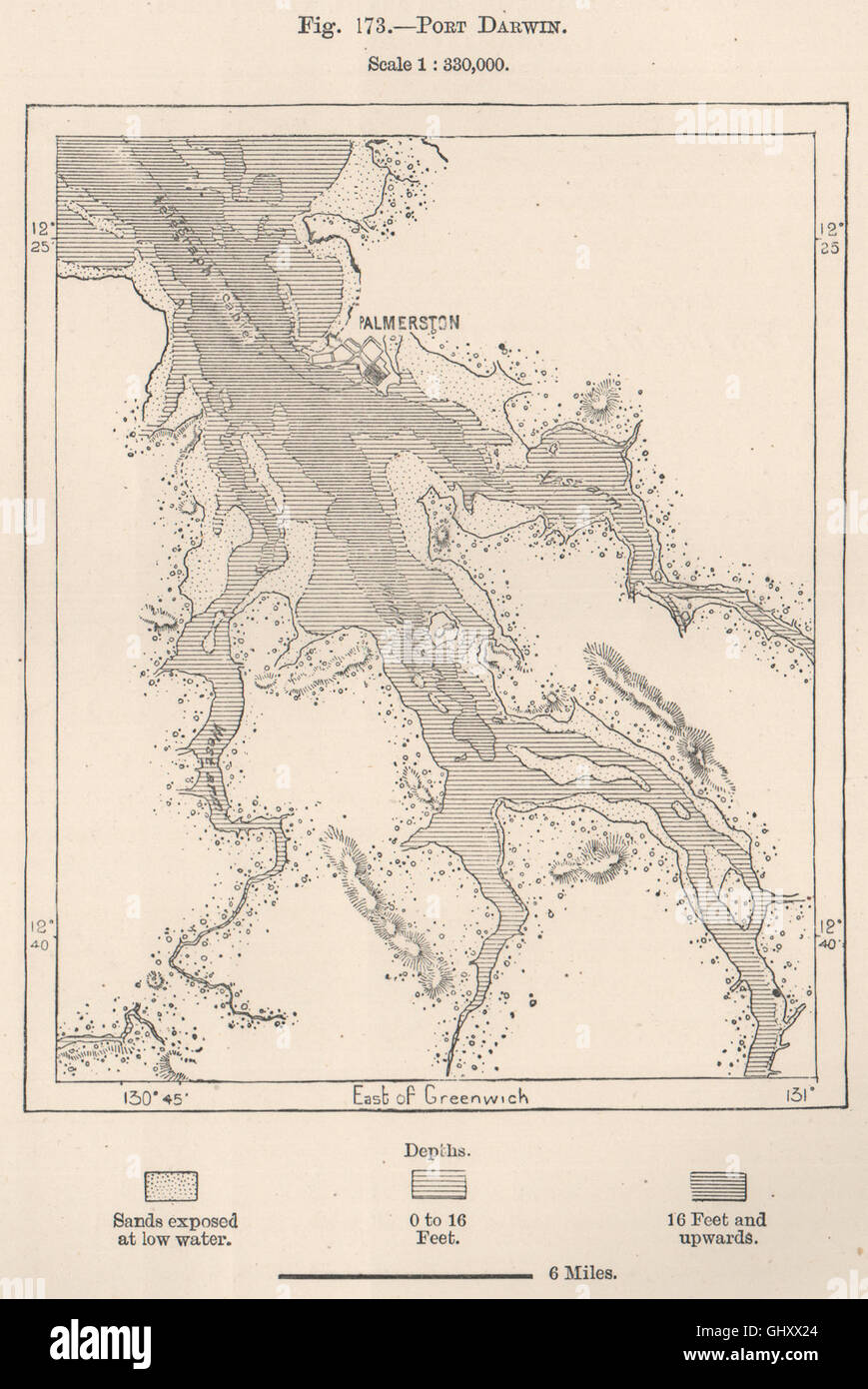 Darwin australia map hi-res stock photography and images - Alamy