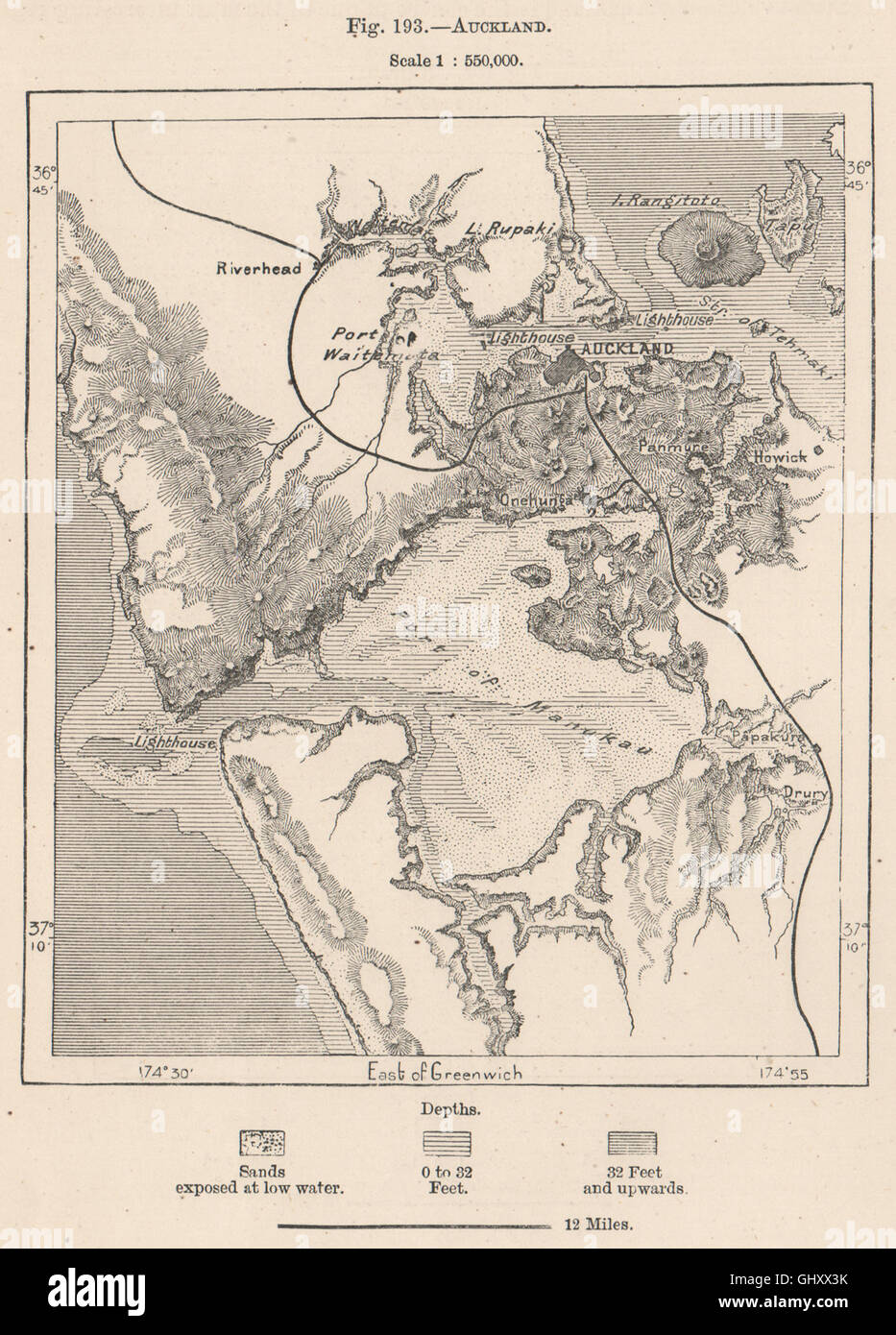 New zealand auckland 19th century hi-res stock photography and images ...