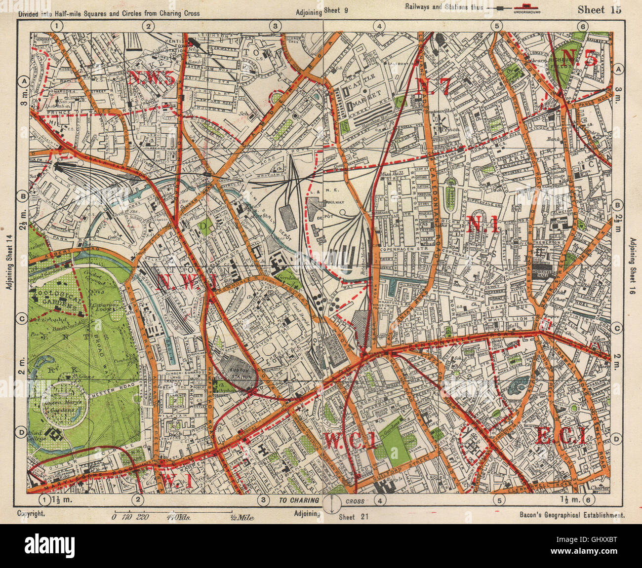 N LONDON. Camden/Kentish Town Clerkenwell Bloomsbury Islington. BACON ...