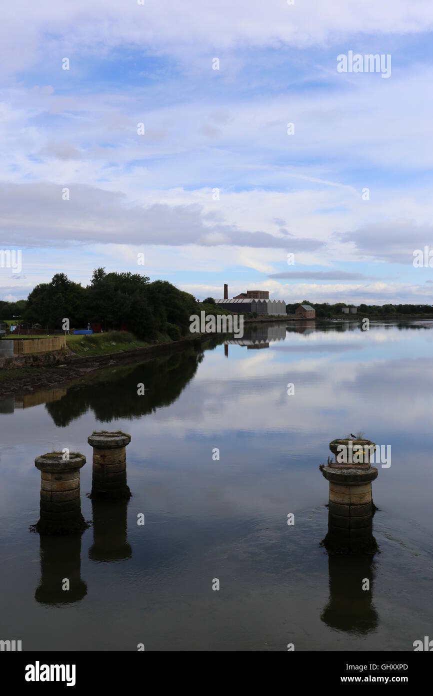 River Eden Guardbridge Fife Scotland July 2016 Stock Photo - Alamy