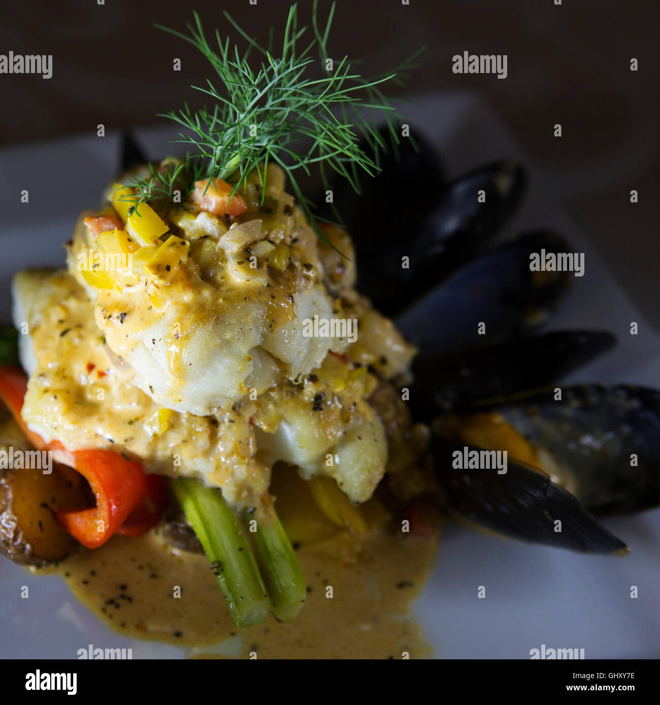 Newfoundland fish dinner hi-res stock photography and images - Alamy