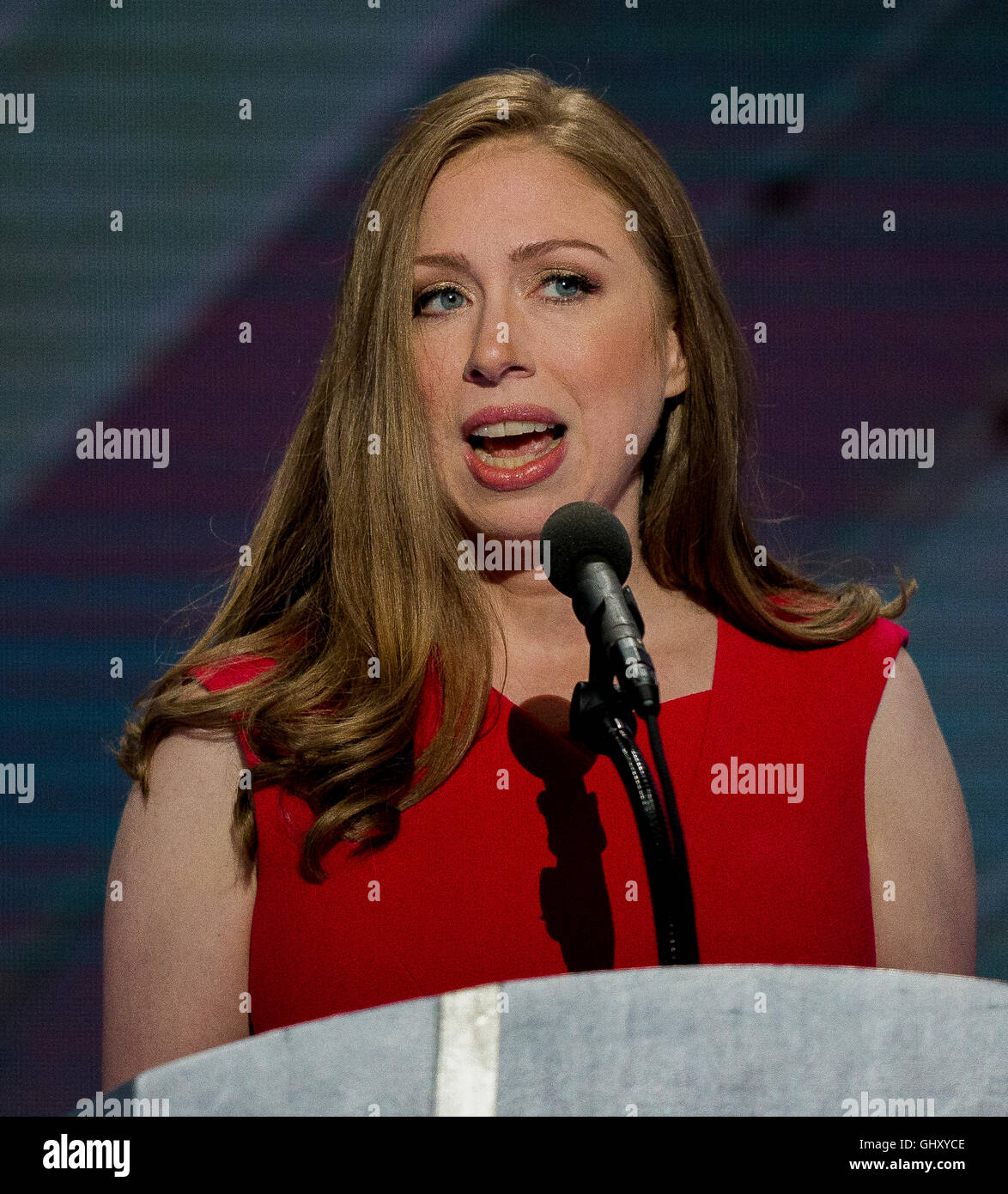 Philadelphia, Pennsylvania, USA, 28th July, 2016 Chelsea Clinton ...