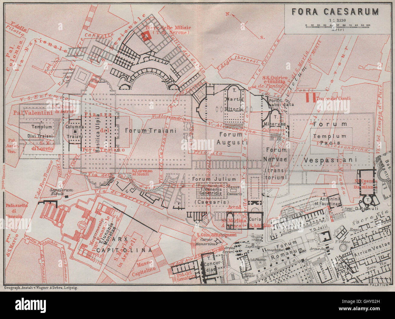 Forum Of Caesar Map