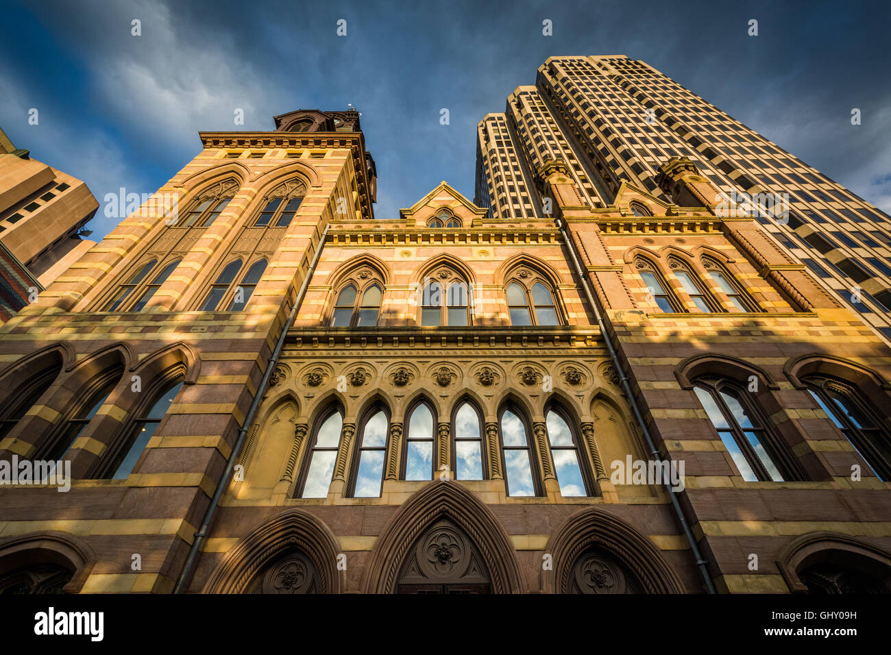 New haven city center hi-res stock photography and images - Alamy