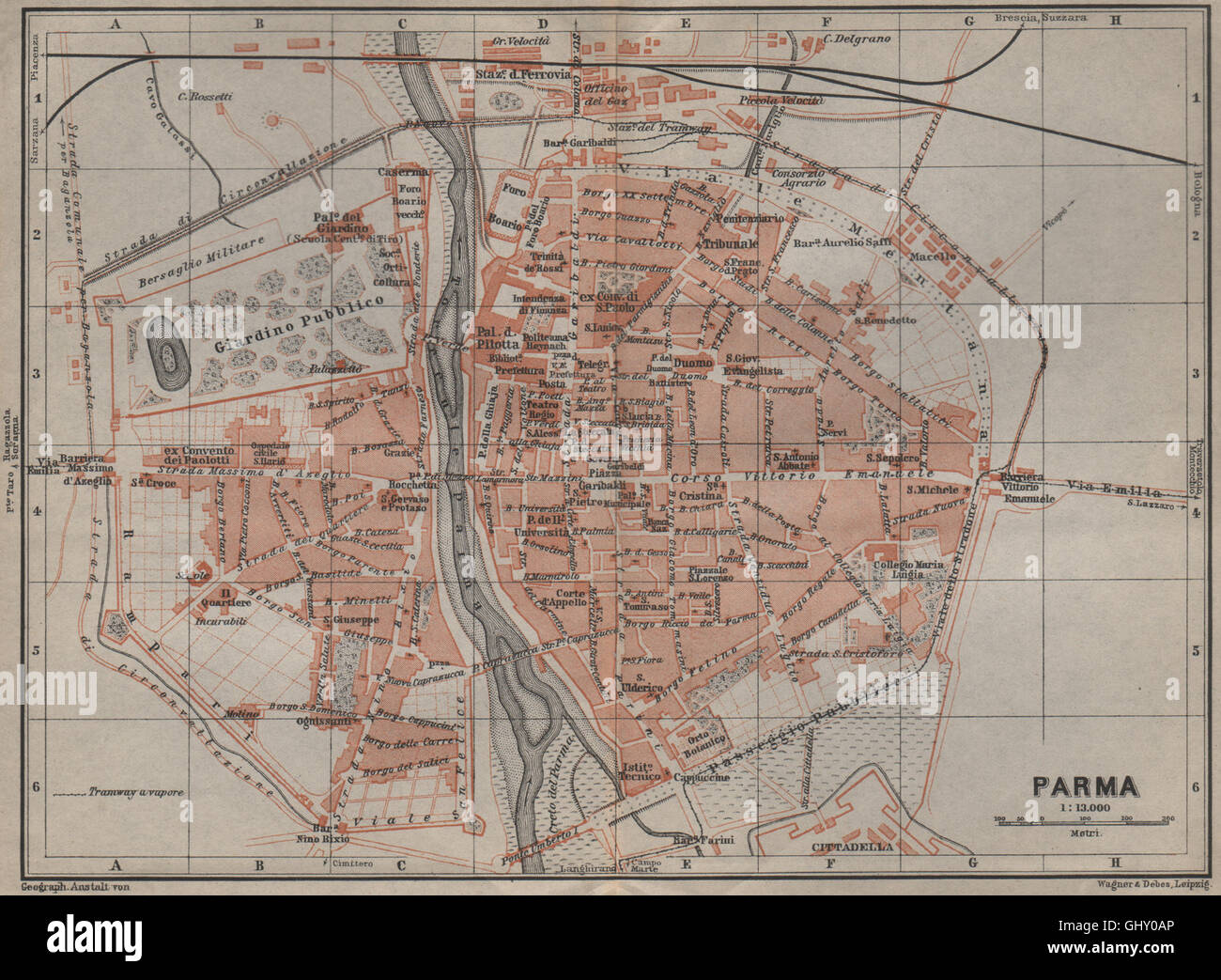 Mappa parma hi-res stock photography and images - Alamy