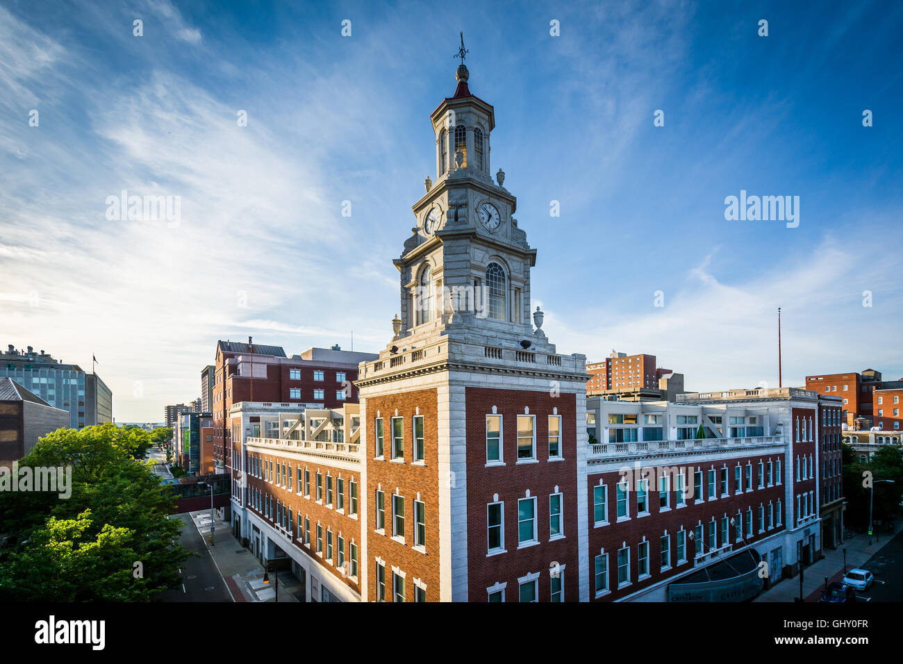 The Temple Square Building, in downtown New Haven, Connecticut Stock ...