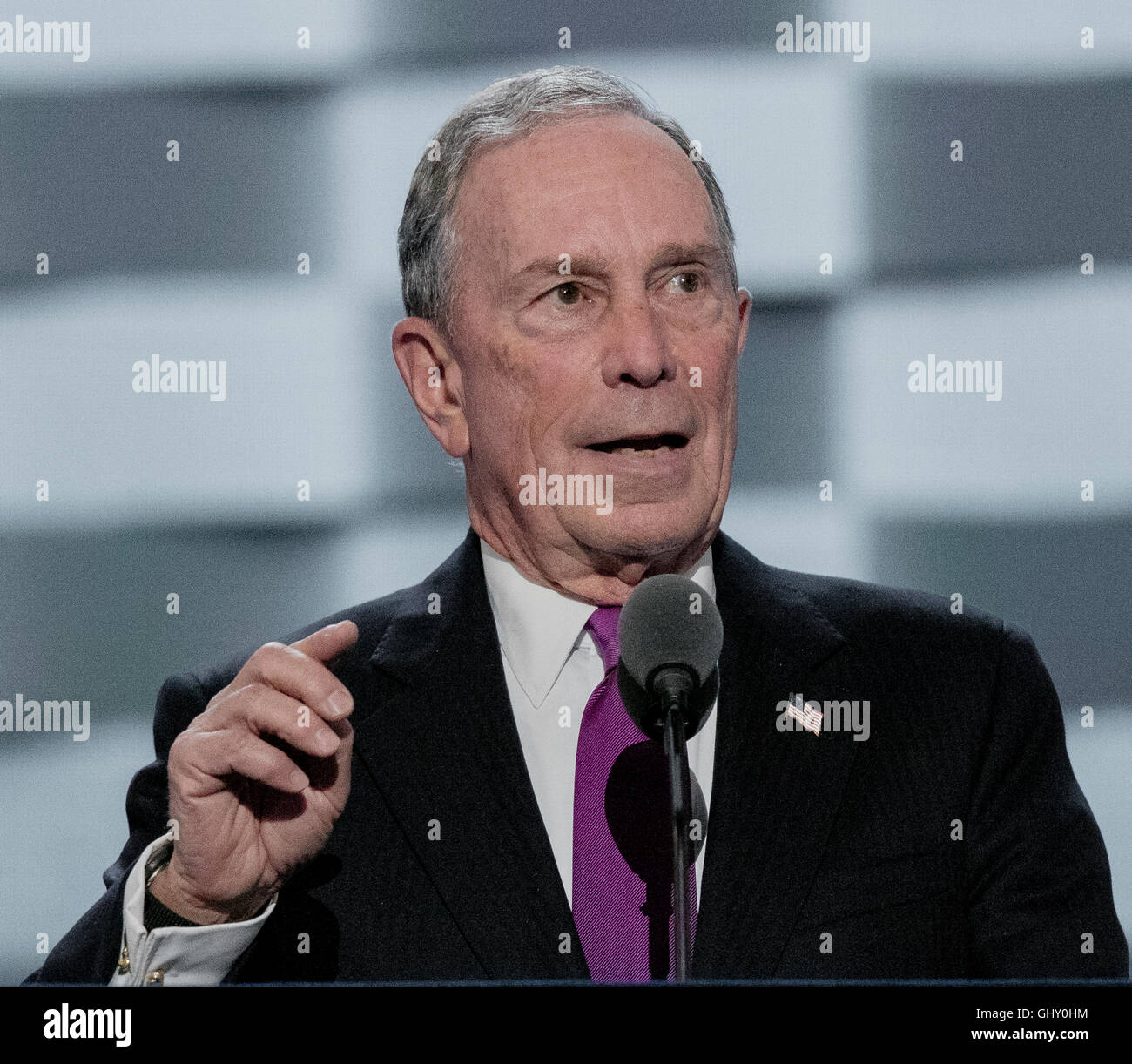 Philadelphia, Pennsylvania, USA, 27th July, 2016 Former New York City ...