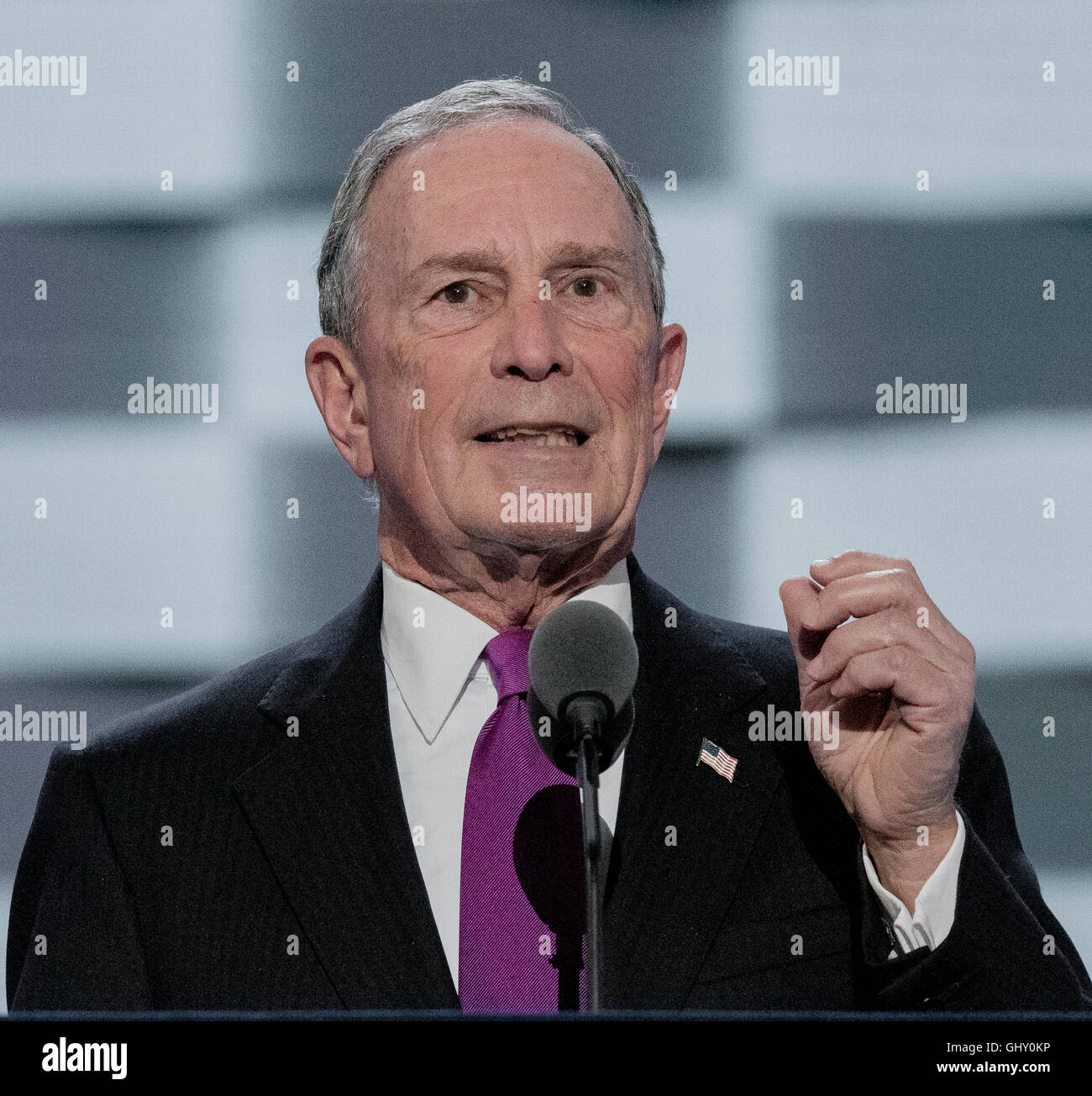 Philadelphia, Pennsylvania, USA, 27th July, 2016 Former New York City ...