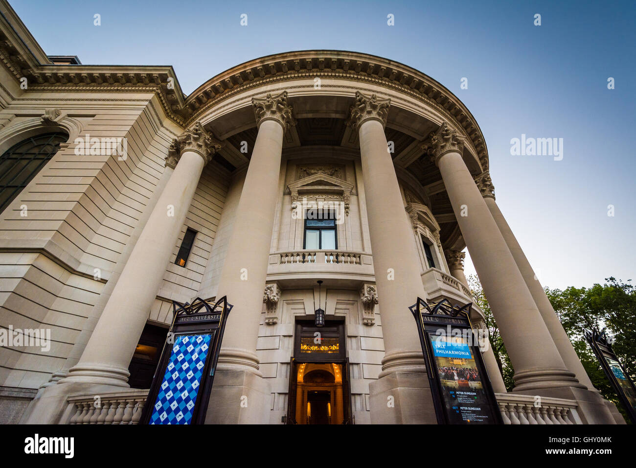 Woolsey Hall, on the campus of Yale University, in New Haven ...