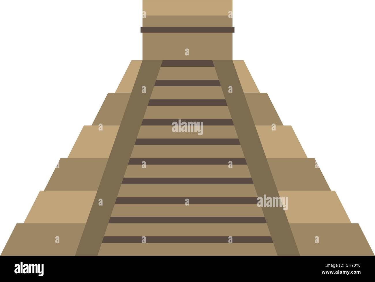 Ancient egypt step pyramid Stock Vector Images - Alamy