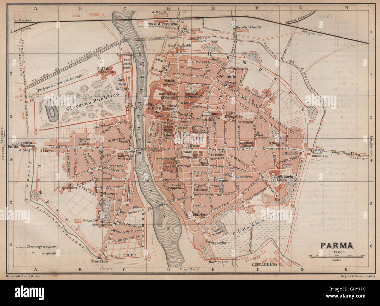 Parma Mappa Parma: Mappa Turistica Da Stampare | Tripomatic
