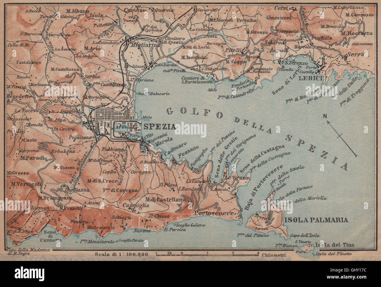 Golfo della spezia hi-res stock photography and images - Alamy