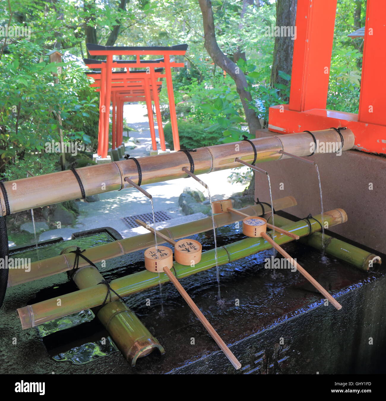 Kanazawa famous shrine gate hi-res stock photography and images - Alamy