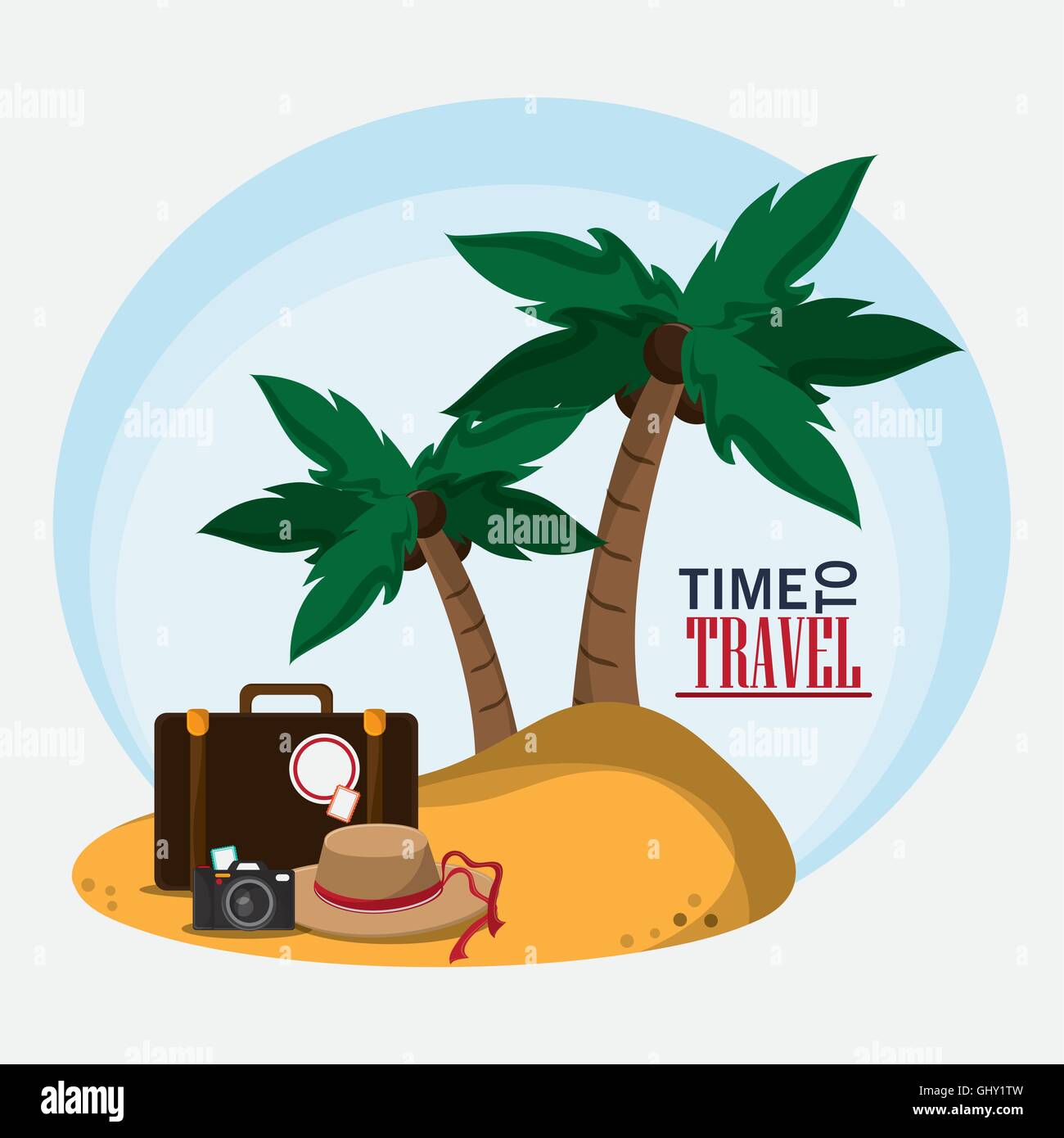icon set travel vacations trip Stock Vector Image & Art - Alamy