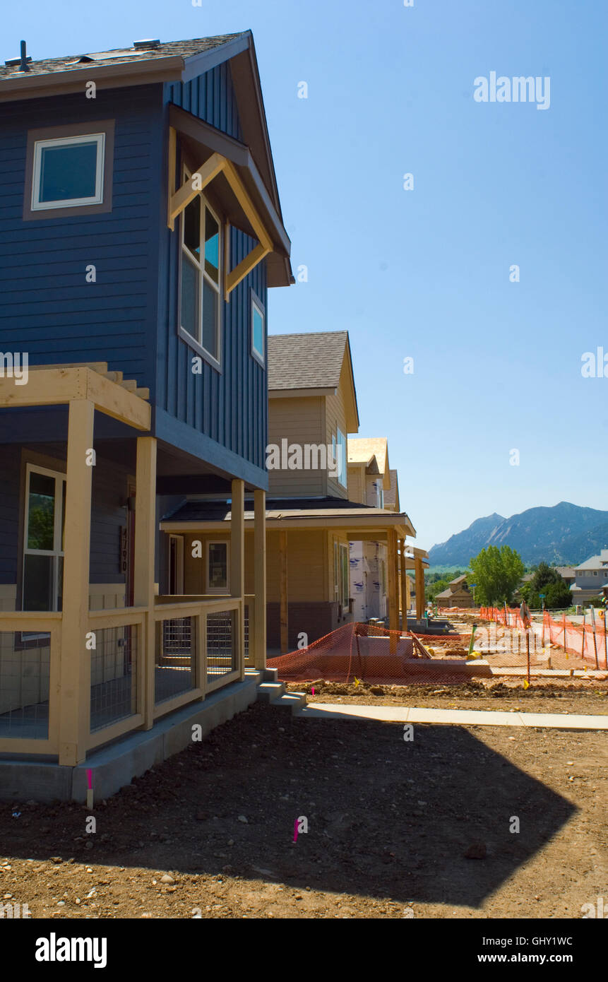 New residential construction in Boulder, Colorado Stock Photo - Alamy