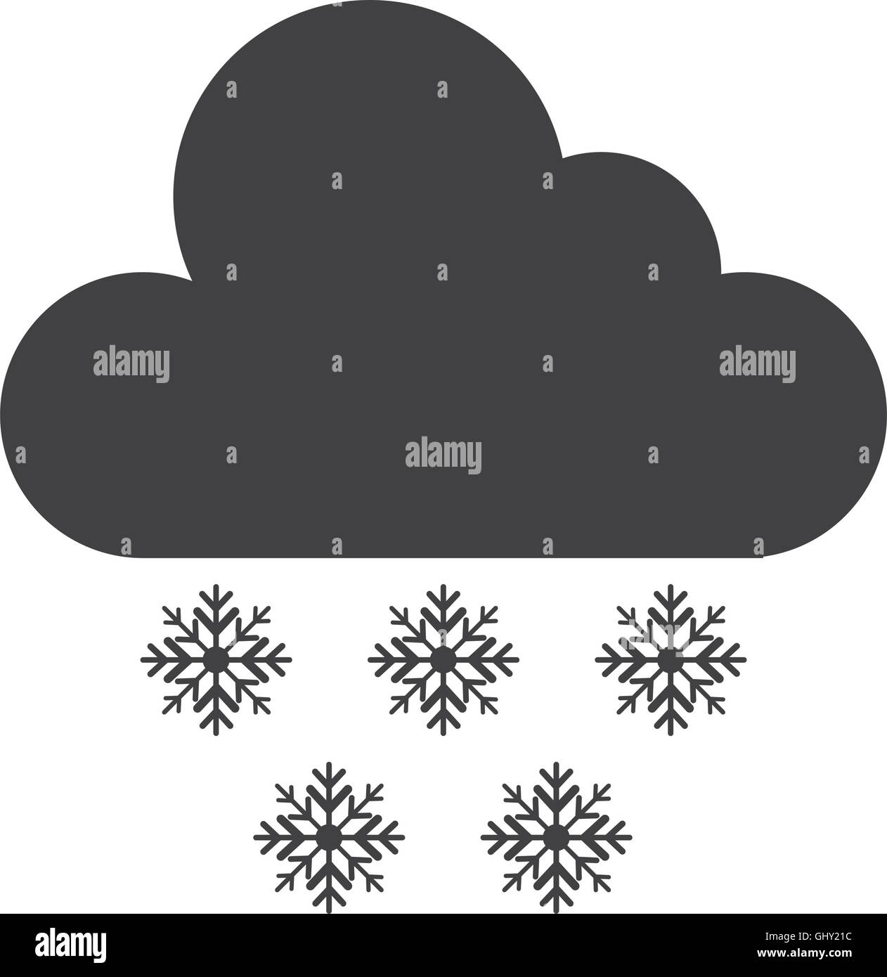 cloud weather symbol isolated icon Stock Vector Image & Art - Alamy