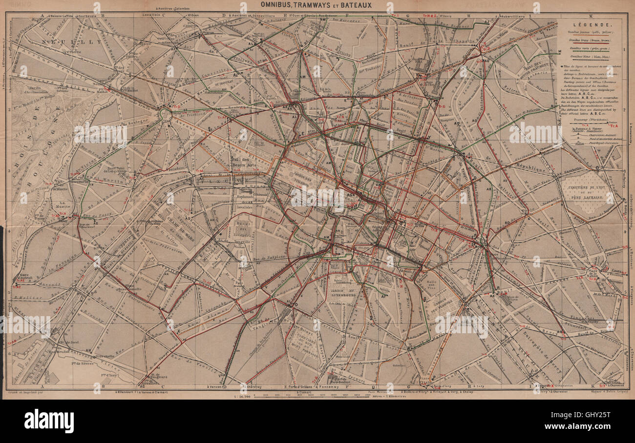 Antique london bus map hi-res stock photography and images - Alamy