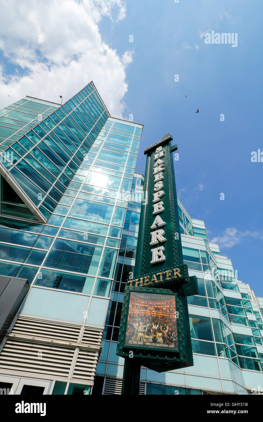 Chicago Shakespeare Theater. Navy Pier, Chicago, Illinois Stock Photo ...