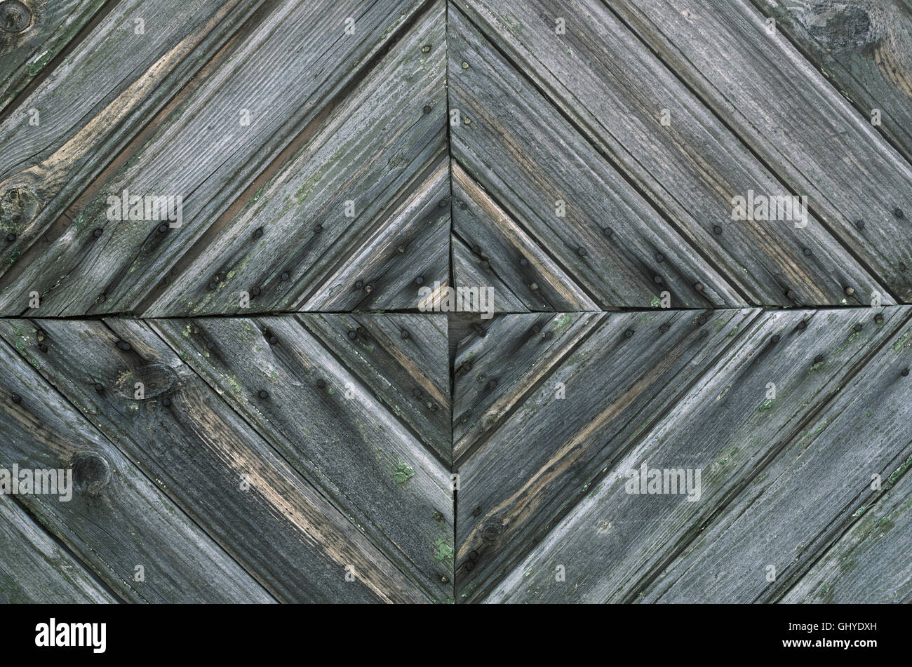 Aged diagonal wood plank texture Stock Photo - Alamy