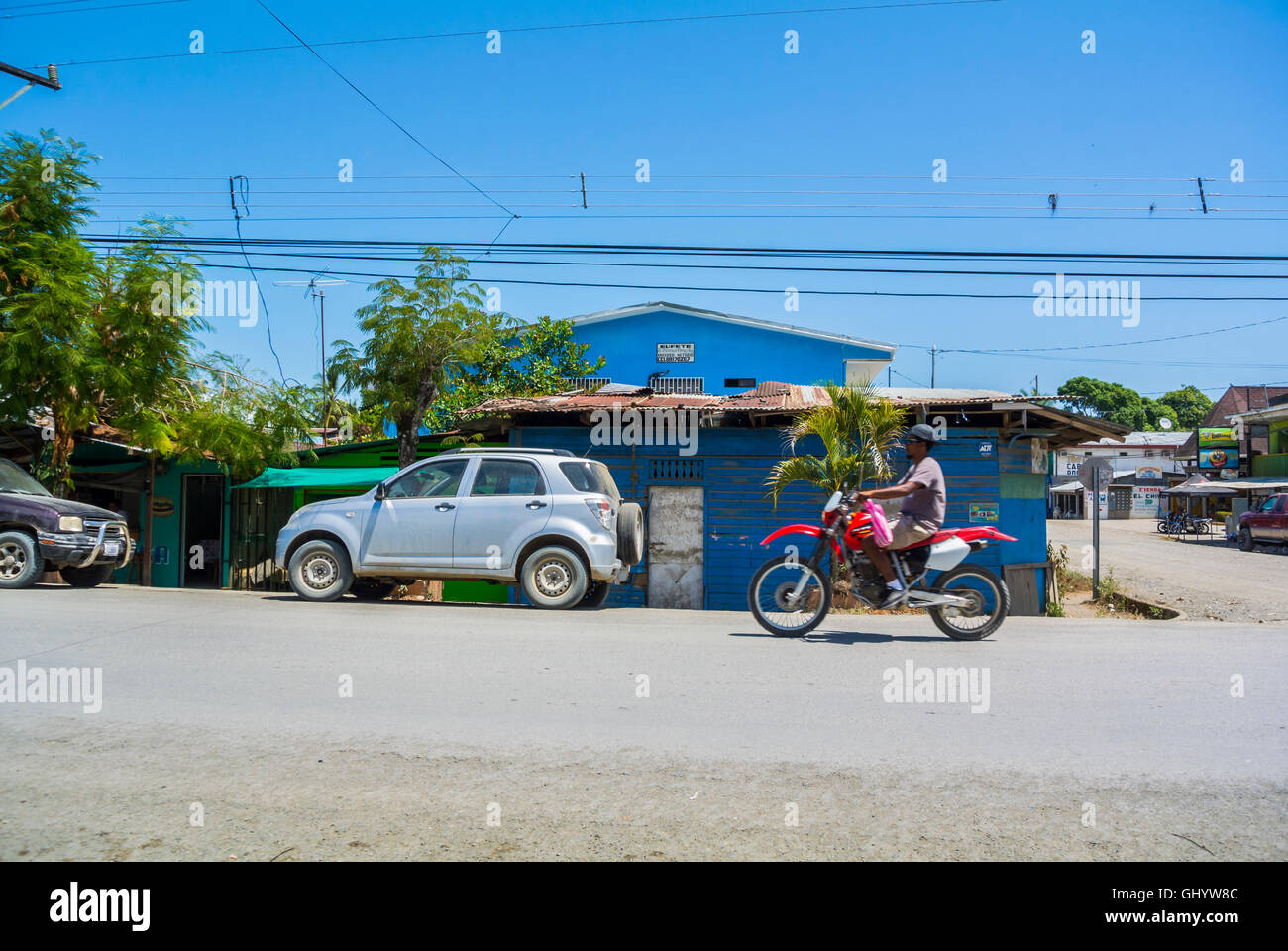 street scene Costa Rica Central America Stock Photo - Alamy