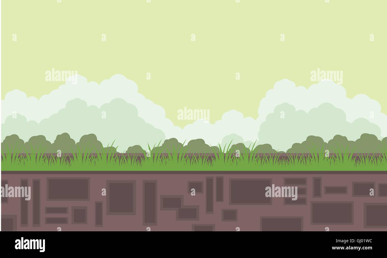 Flat backgrounds game scenery Stock Vector Image & Art - Alamy