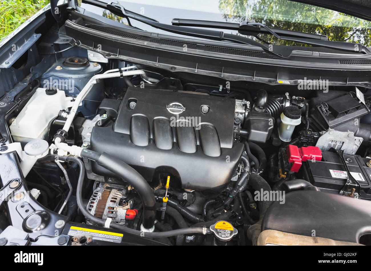 Car engine cover High Resolution Stock Photography and Images - Alamy